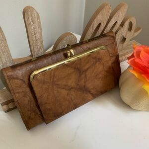 Amity | Bags | Amity Cowhide Full Size Wallet Beautiful Colorful Nwot ...